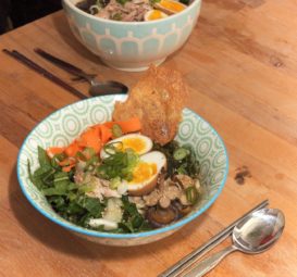Ramen mit Huhn und Aji Tamago – waehnerk