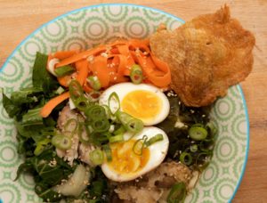 Ramen mit Huhn und Aji Tamago – waehnerk